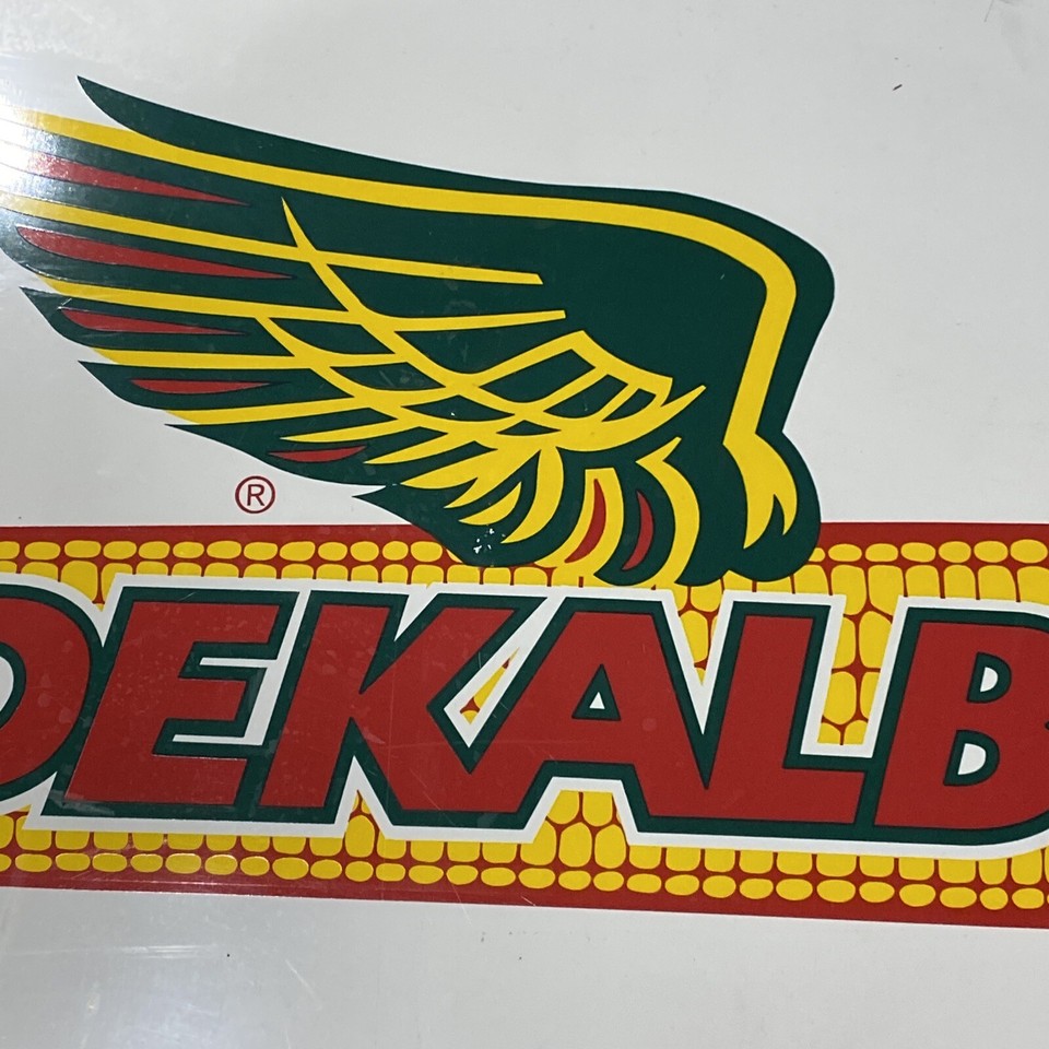 Dekalb Asgrow Double Sided Seed Corn Advertising Metal Sign 24” X 16 ...