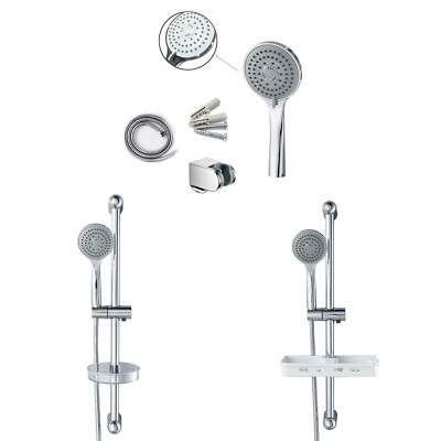 ONESHOWERS Adjustable Shower Slider Riser Rail Bar Set Modern Hand ...