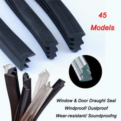 Silicone Rubber Window & Door Gasket Seal Flipper Glazing Rubber ...