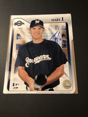 Corey Hart Signed Autographed 8x10 Photo Auto Brewers Baseball COA ...