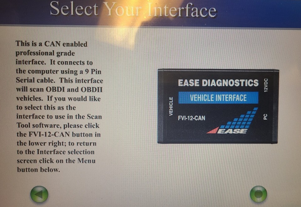 EASE DIAGNOSTICS FVI-12-CAN | eBay