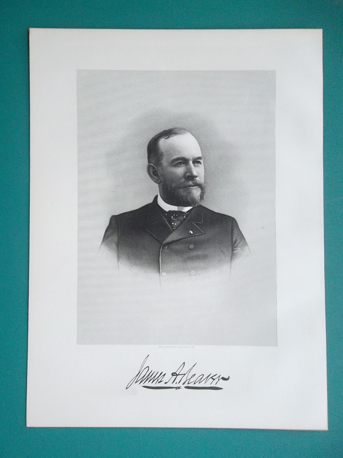 JAMES A. BEAVER Pennsylvania Governor & Civil War General - 1893 ...