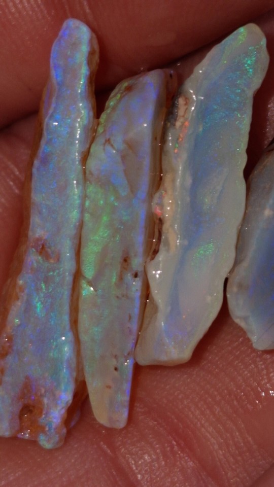 Coober Pedy Crystal Rough Opals to Cut & Polish Australian Opal Gem | eBay