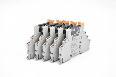 Phoenix Contact Relaissockel 2900958 + Halbleiterrelais 2966595 ( VE 5 ...