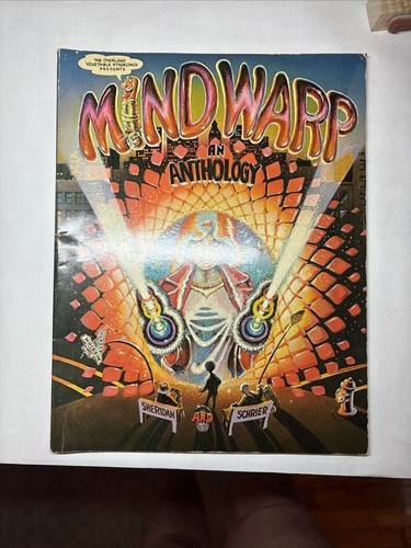 MINDWARP AN ANTHOLOGY by DAVE SHERIDAN and FRED SCHRIER FROM 1975! RARE ...