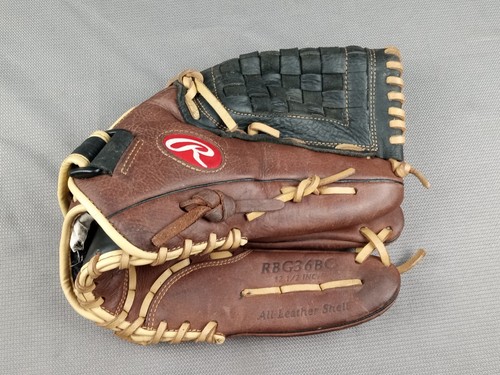 Rawlings RBG36BC Baseball Glove Mitt 12.5" Right Hand Throw Catch ...