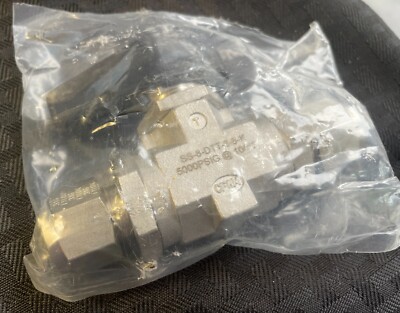 Tylok SS-8-DTT-8-8-K HIGH PRESSURE BALL VALVE 5000 PSI *NEW* 1/2 x1/2OD ...