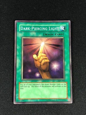YUGIOH DARK PIERCING LIGHT MP1-015 SUPER PLAY/EDGEWARE | eBay
