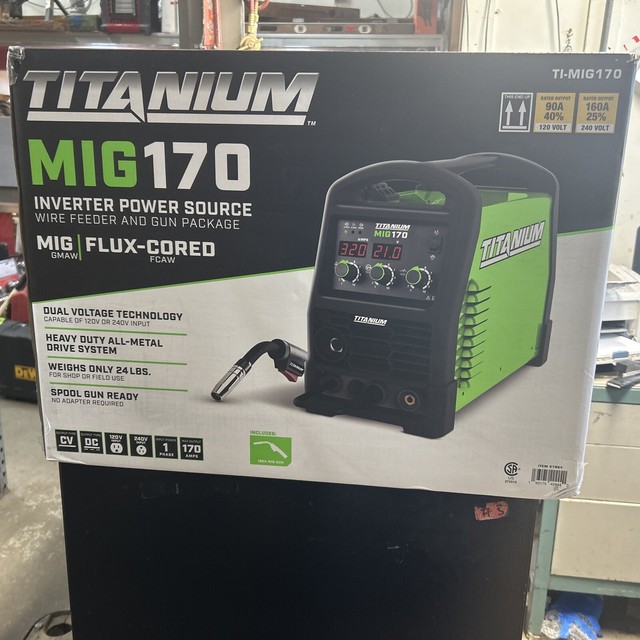 TITANIUM MIG170 Professional Welder for sale online | eBay