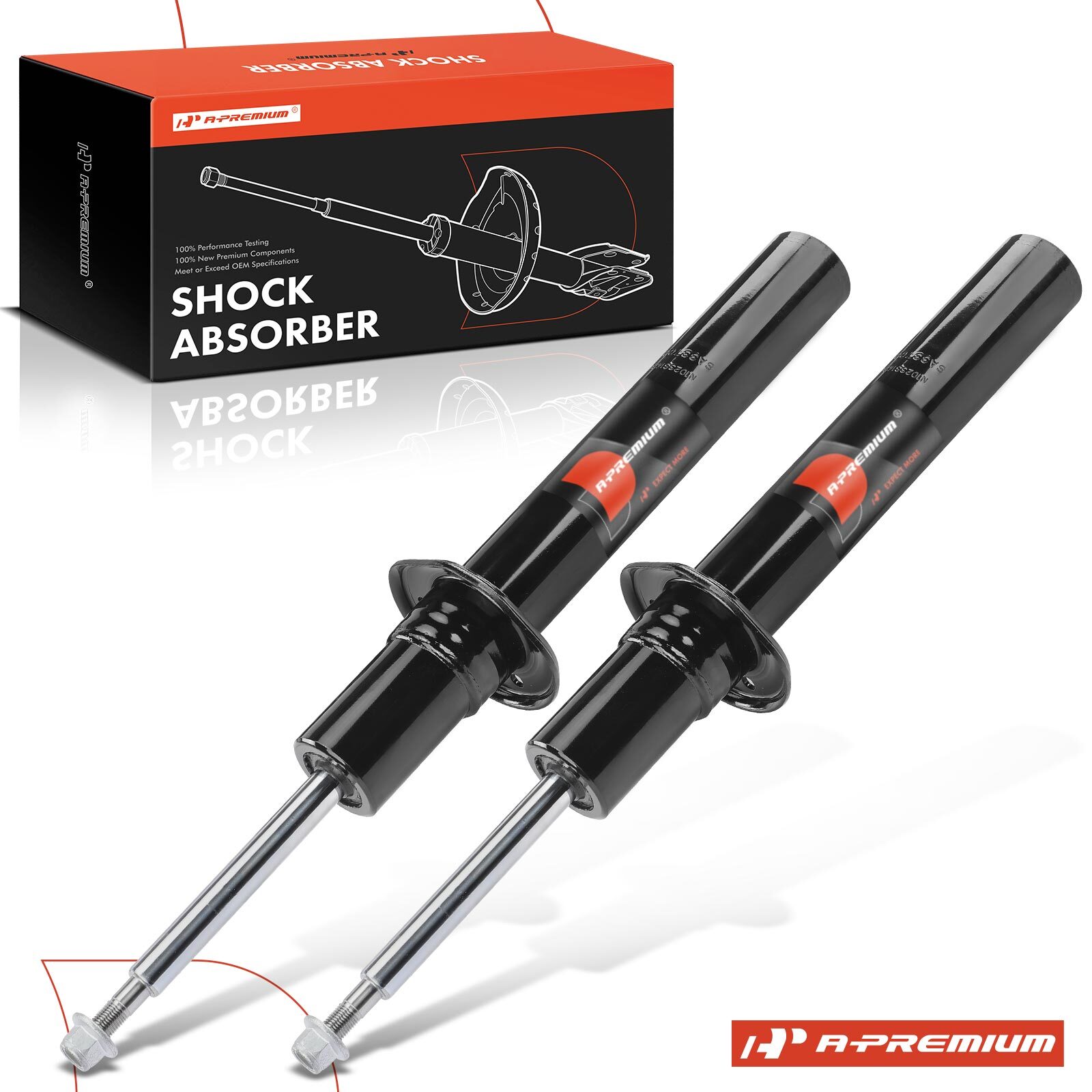 A-Premium Front Shock Absorber for Volvo XC60 2018-2024 XC90 2016-2024 ...