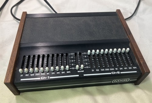 Vintage MXR Model 114 2 Channel 10-Band Stereo Graphic Equalizer ...