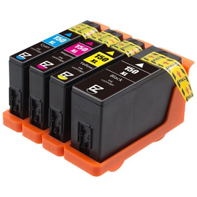 4 X Ink for Lexmark 150XL High Yield S315 S415 S515 Inkjet Cartridges ...