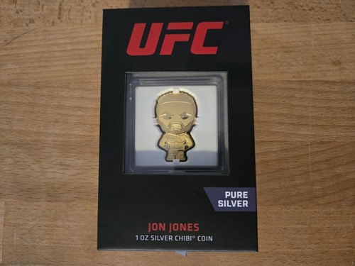 2023 Niue UFC Jon Jones Gilded Chibi 1oz Silver Coin | eBay