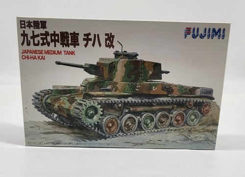 Fujimi Type 97 Japanese Medium Tank Chi-Ha Kai 1/76 Scale Model Kit ...