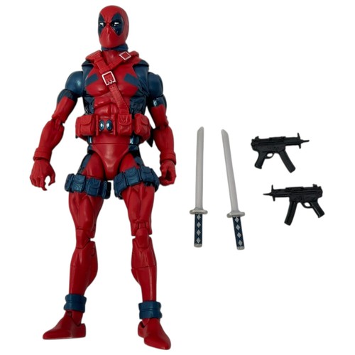 Marvel Legends Retro X-Force Deadpool 6" Action Figure Near Complete ...