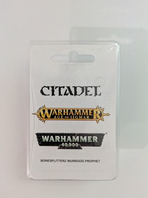 Warhammer Age of Sigmar Bonesplitterz Wurrgog Prophet OOP NIB | eBay