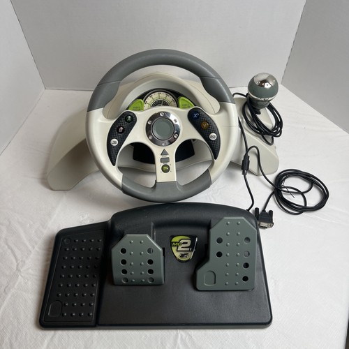 Mad Catz MC2 Racing Steering Wheel and Pedals for Xbox 360 | eBay