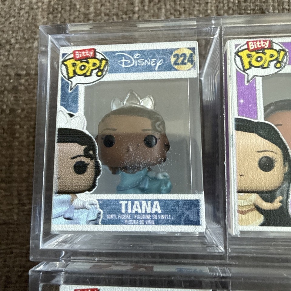 Funko Bitty Pop! Vinyl: Disney Princess - Set Of 12 With Display ...