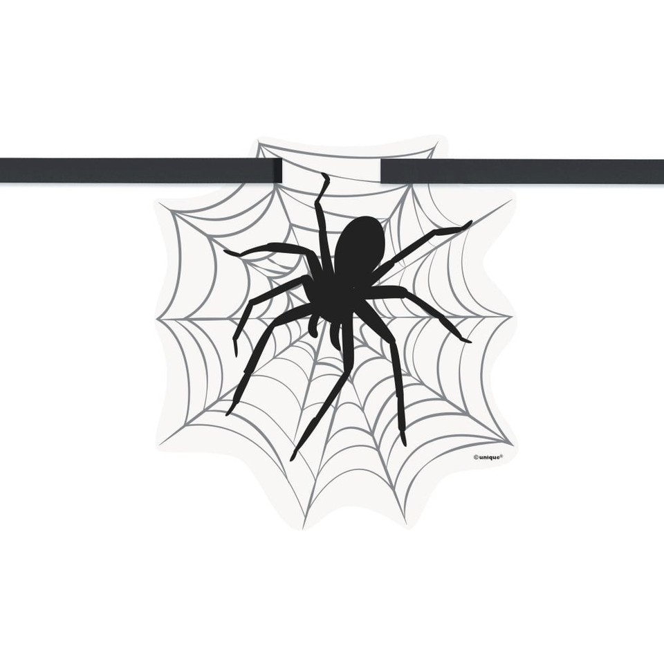 Spider Web Cut Out Paper Banner 7FT | eBay