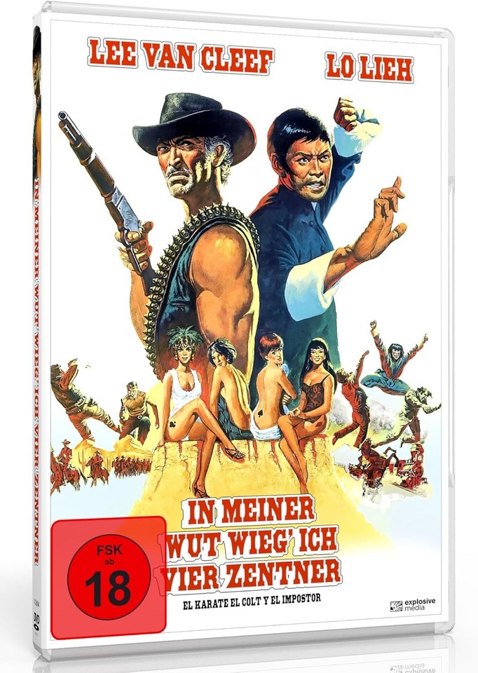 In meiner Wut wieg ich 4 Zentner (DVD) van Cleef Lee Lieh Lo Benussi ...