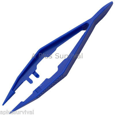 10 Pack Plastic Tweezers Forcepts First Aid Survival Emergency Kit | eBay