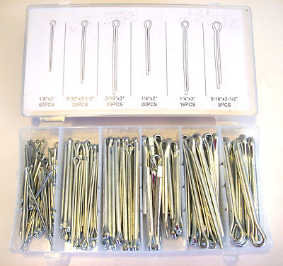 144pc LONG COTTER PIN ASSORTMENT SET EXTRA LARGE | eBay