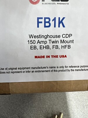 EATON FB1K Twin Hardware Kit CDP Mount *SHIPS SAME DAY UPS* | eBay