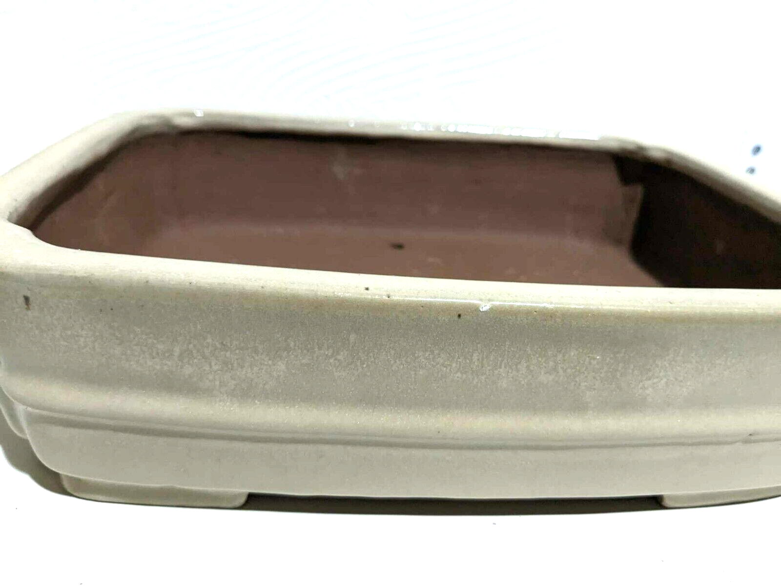 Tokoname Japanese bonsai pots by Shibakatu Tokoname Large pot White ...