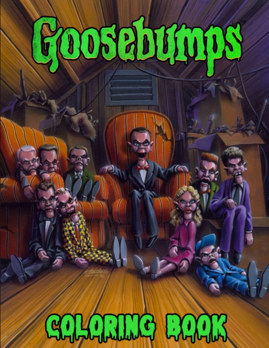 Goosebumps Coloring Pages Image Print Mudmonster1.gif | Goosebumps