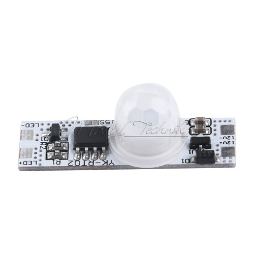 DC5-24V Ceiling PIR Motion Sensor Switch Module 5A IR Infrared ...