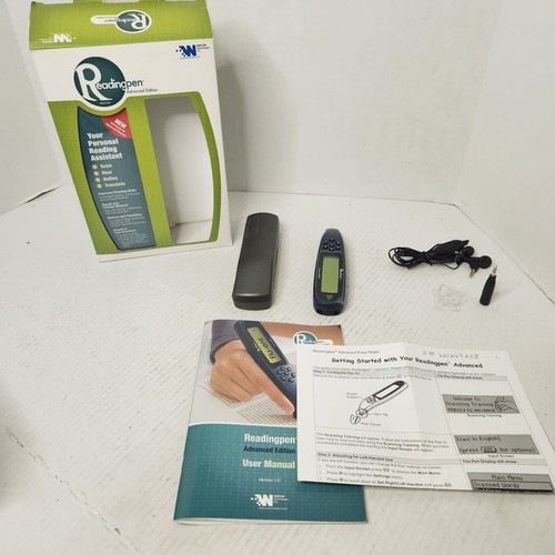Wizcom ReadingPen Advanced Edition Reading Pen PARTS/REPAIR ONLY 2007 ...