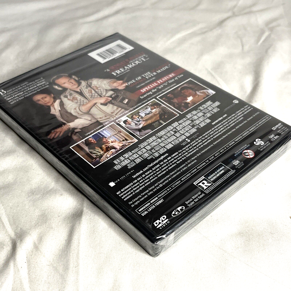 The Conjuring DVD Horror Supernatural Rated R Sealed 2013 | eBay