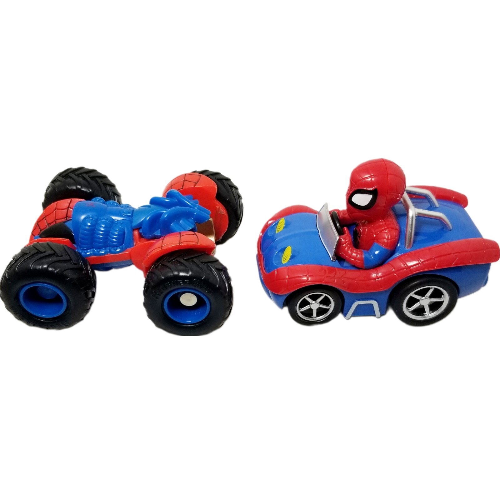 Spiderman Car Regener8r's Toy Jam'n Action Super Heroes Pull Back ...