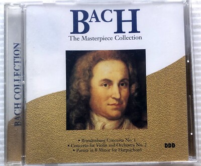 Bach The Masterpiece Collection (CD, 2000) 15 Track Album AS NEW ...