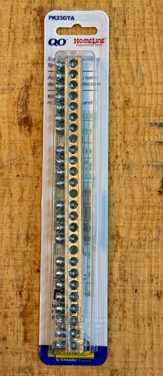 SQUARE D QO/Homeline PK23GTA GROUND BAR KIT 23 TERMINALS | eBay