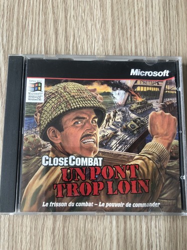 CLOSE COMBAT UN PONT TROP LOIN MICROSOFT WINDOWS 95 PC COMPLET FRANÇAIS ...