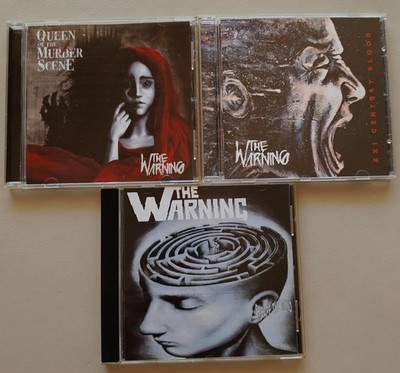 2 CD's THE WARNING BAND signiert-XXI CENTURY BLOOD-QUEEN OF THE MURDER ...
