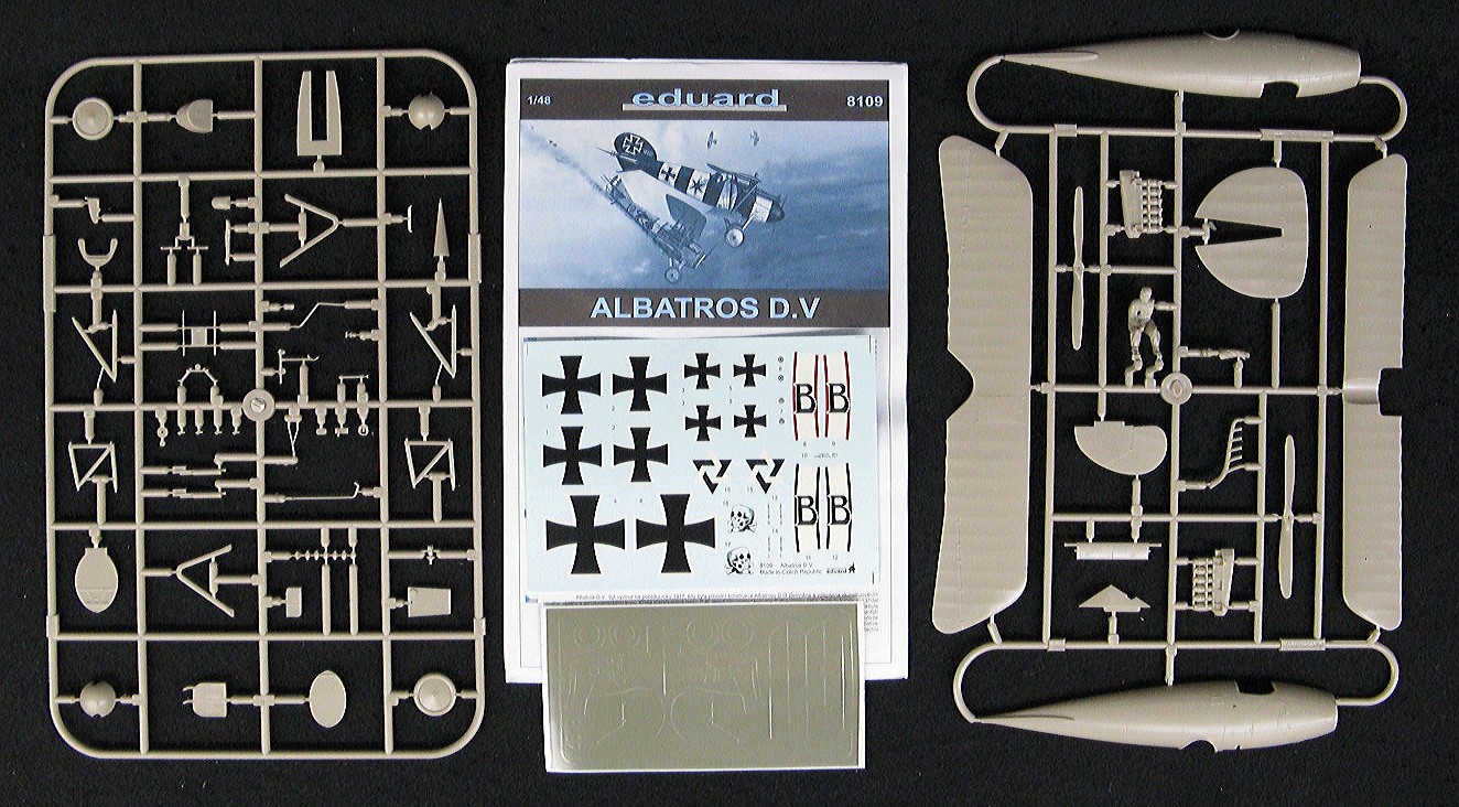 1/48 Eduard Models ALBATROS D-V German WWI Fighter BAGGED KIT! | eBay