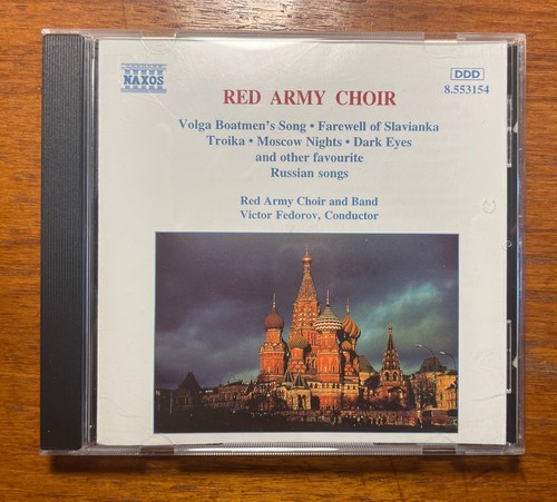 Red Army Choir Compact Disc CD Russian Favorites - Victor Fedorov ...
