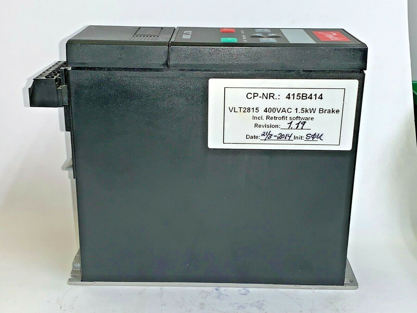 DANFOSS, DRIVE INVERTER, 178B8580, VLT 2800, 3X380-480V, 50/60HZ, 3.2A ...