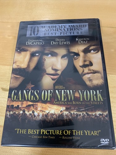 Gangs of New York (DVD, 2003, 2-Disc Set) BRAND NEW SEALED Mint More ...