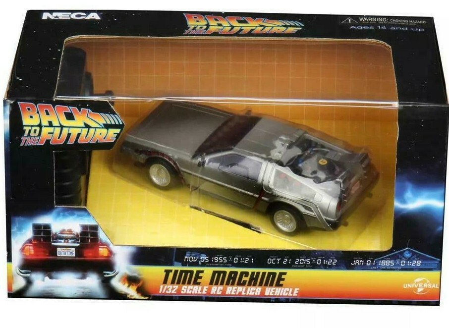 Return Al Zukunft Back To The Future Delorean RC Vehicle 1/32 Time ...