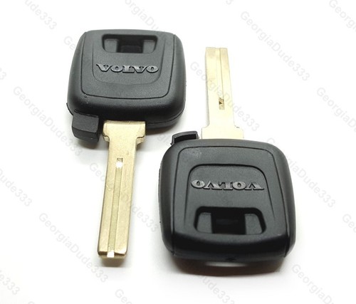 New Volvo Aftermarket Key w/ Chip Holder! Fits S60 S80 XC70 XC90 V70 ...