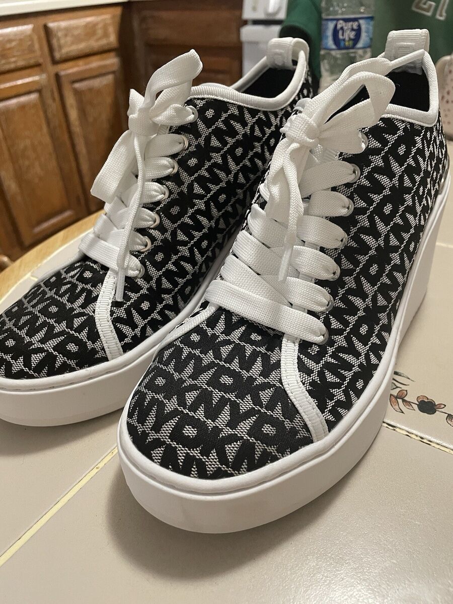 DKNY Byla Lace Up Wedge Sneakers | eBay DKNY Byla Lace Up Wedge Sneakers | eBay