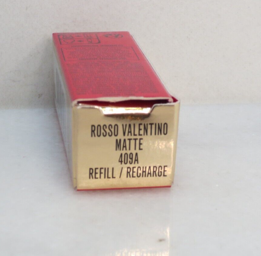 VALENTINO ROSSO VALENTINO MATTE LIP COLOR 409A REFILL/RECHARGE 0.12 OZ ...