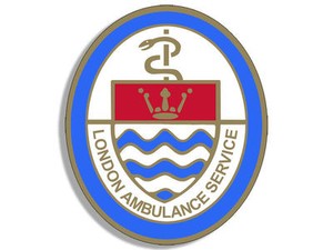 4" vintage london ambulance service crest logo sticker decal uk | eBay