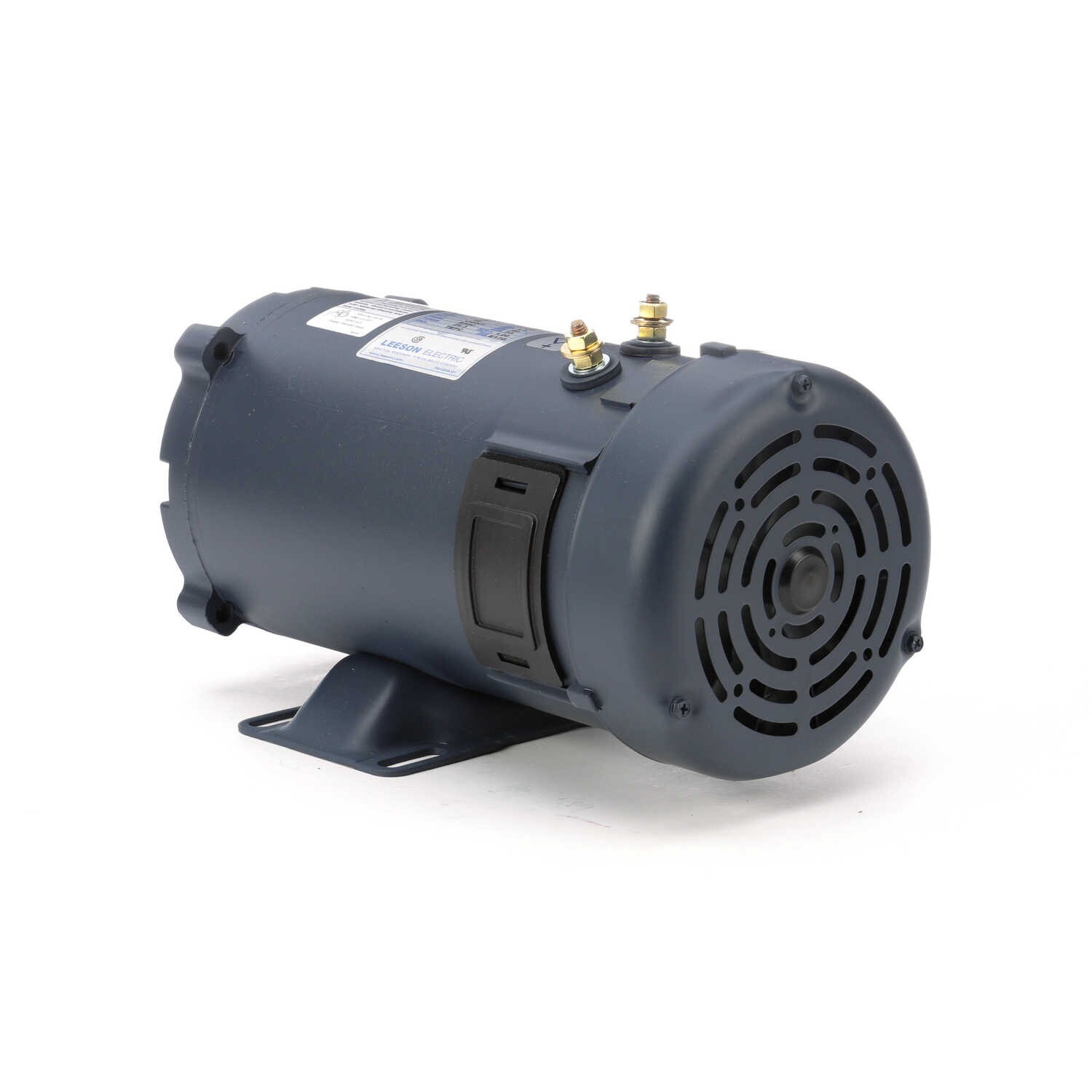 Leeson 108048.00 Electric Motor 12 Volt DC 1800 Rpm 3/4 Hp 56C Frame ...