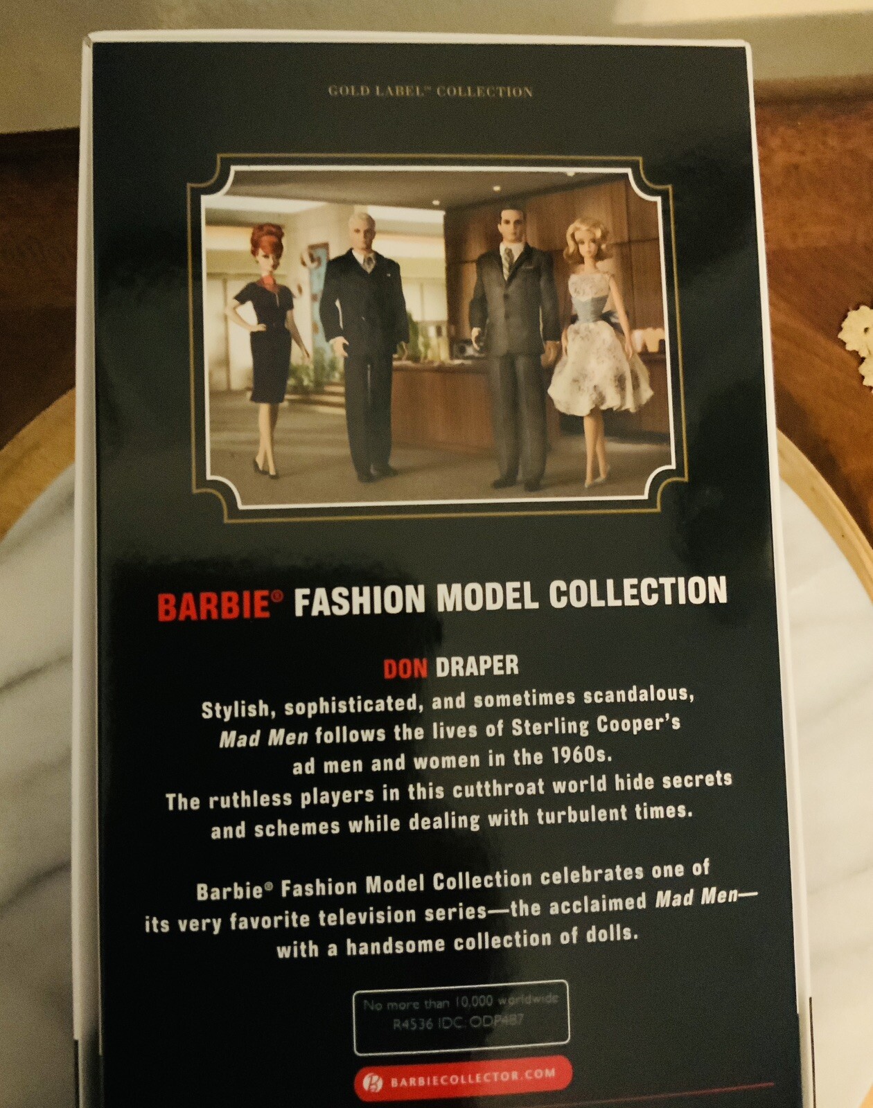 Barbie Mad Men Don Draper Silkstone Doll BFMC Gold Label 2010 Mattel ...