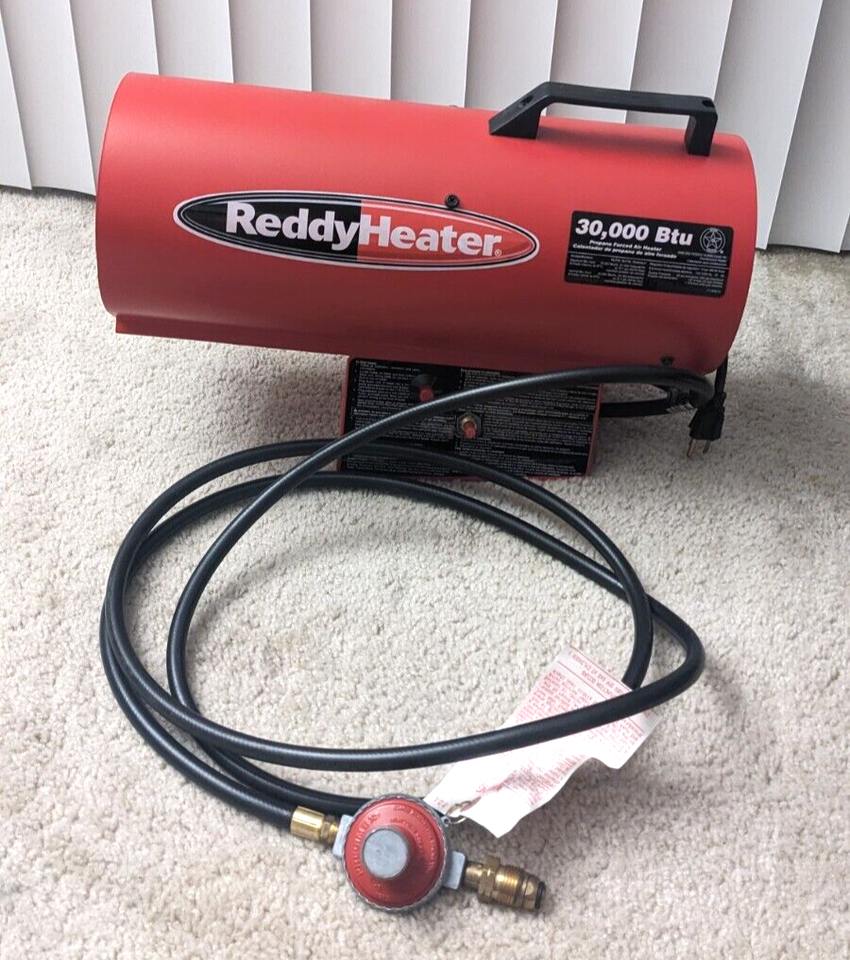 REDDY HEATER 30,000 BTU PROPANE FORCED AIR RLP30 - REDDYHEATER | eBay