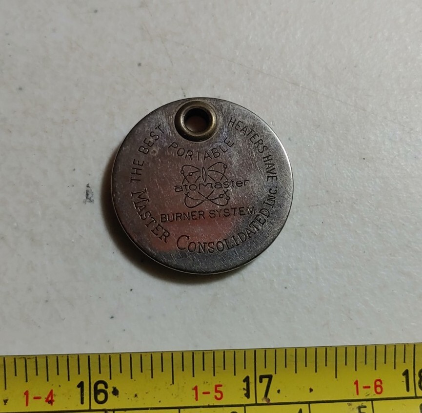 Vtg Master Consolidated Atomaster Burner Heater Advertising Screwdriver ...